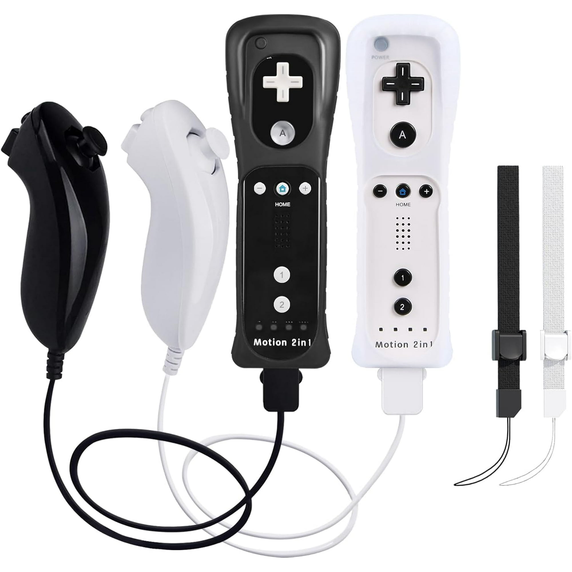 Click here for Hahdaxia 2 Pack Wii Controllers With Motion Plus... prices