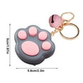 Luoyaxxxxx Mini Cat Paw Game Keychain LED Electronic Memory Games for ...
