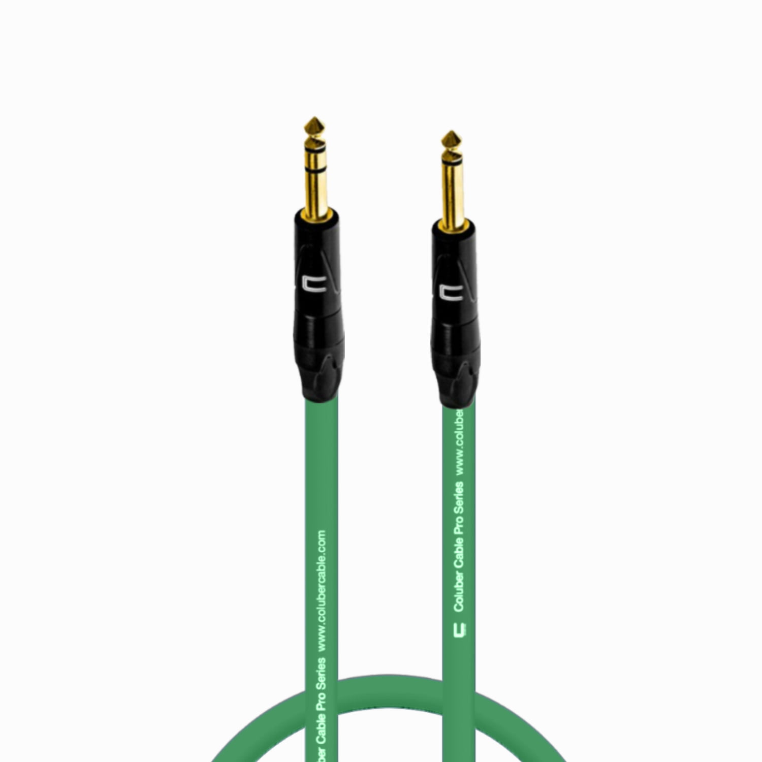 Coluber Cable 1/4" TRS Male to 1/4" TS Male Pro 3-Pin Microphone ...
