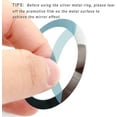 10 Pieces Wireless Charger Universal Metal Rings with Sticker, 2 Colors ...