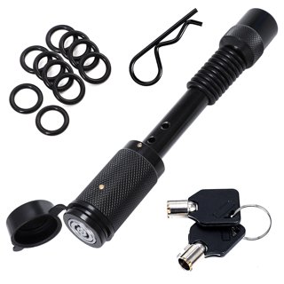 CURT 22321 Anti-Rattle Hitch Pin Shim Device, Fits 2-Inch Receiver, 1/2 ...