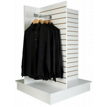 CrownWall PVC SlatWall Panels Garage Organizer Wall Mount with 20-pc ...