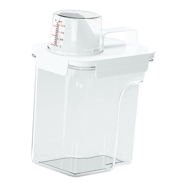 Laundry Powder Dispenser Pantry Multipurpose Rice Storage Barrel Cereal ...