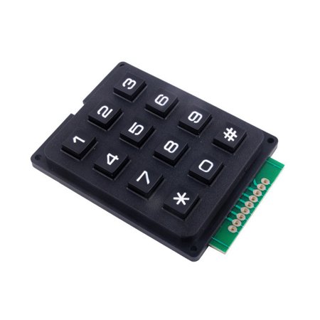CAROOTU 4x3 Matrix Array Keypad 12 Keys Switch Keyboard Module ...