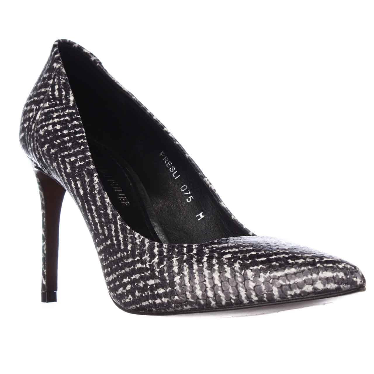 Womens Donald J Pliner Presli Pointed Toe Dress Pumps - Pewter ...