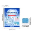 Pipe Dredge Strong Dissolve Cleaning Tablets, Fast Foaming Toilet ...
