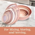 Cook with Color 12-Piece Mixing Bowl Set with Non-Slip Silicone Base ...