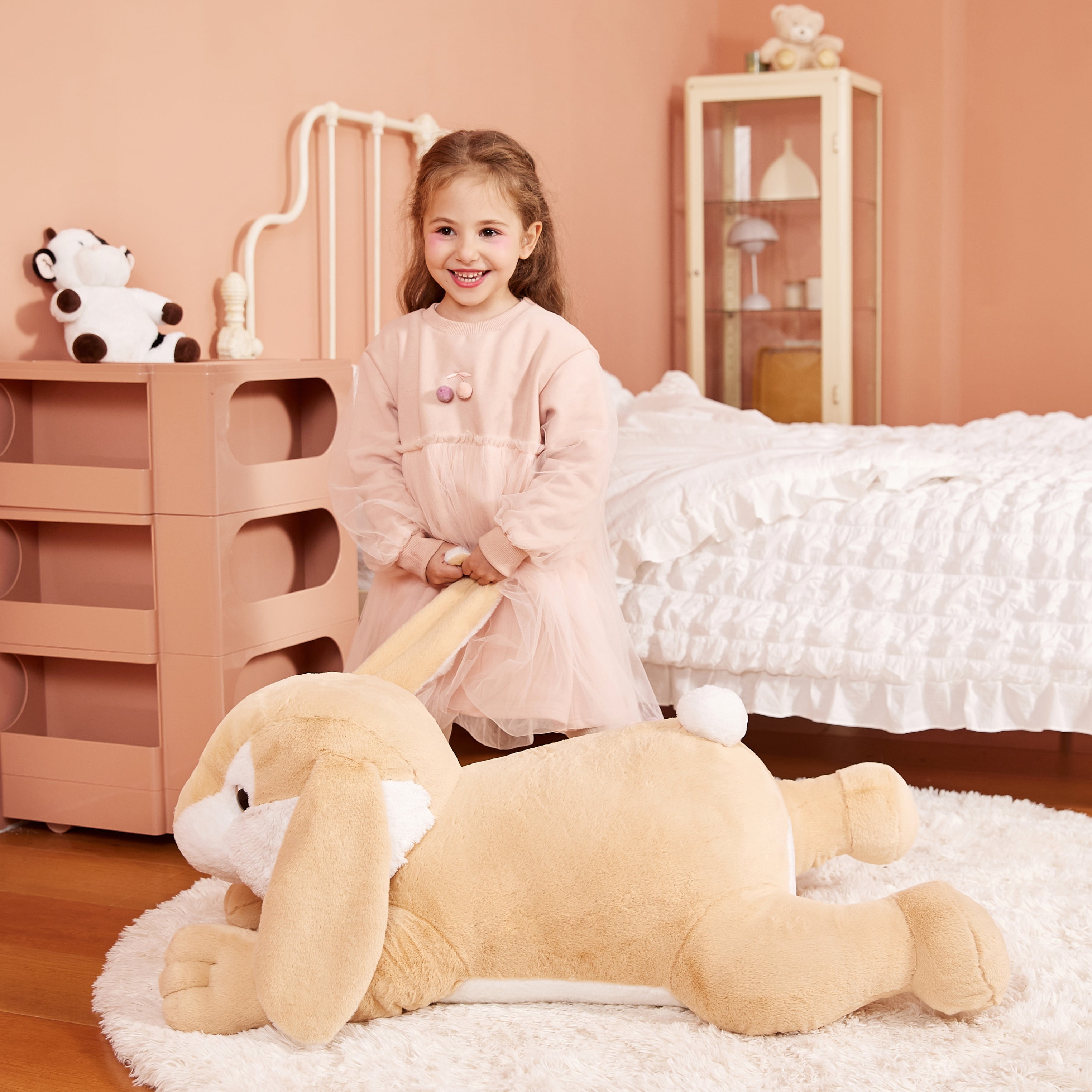 Buy IKASA Giant Rabbit Stuffed Animal Plush Toy,Large Jumbo Bunny 30 ...