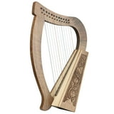 Design Toscano Celtic Rosewood Tara Harp - Walmart.com