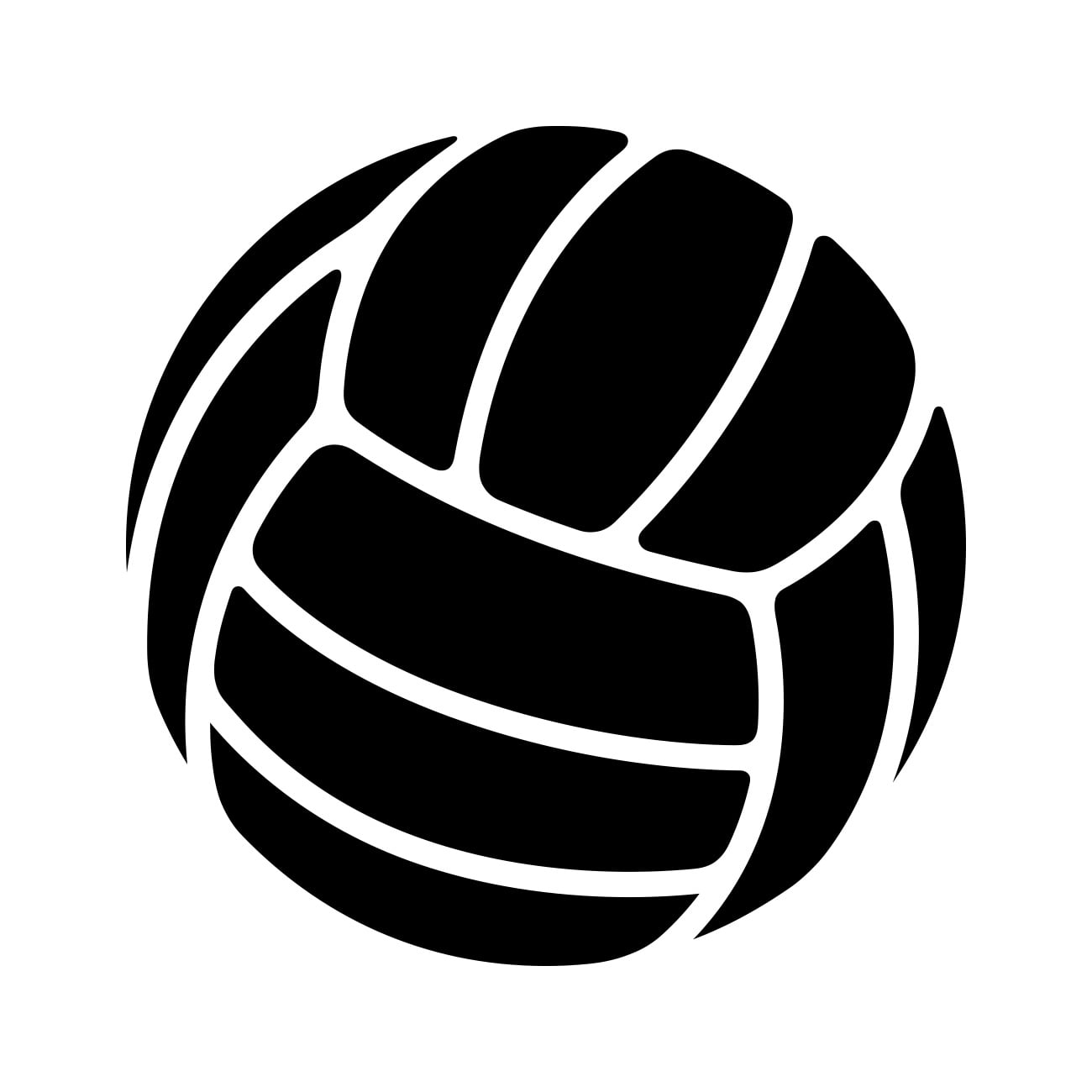 Volleyball Sticker Decal Die Cut - Self Adhesive Vinyl - Weatherproof ...