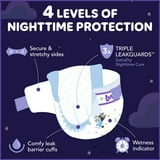Luvs Platinum Protection Sleepy Nights Baby Diapers Size 4, 72 Count ...