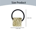 Hair Rope Hair Tie Ponytail Hair Cuff Gold Hair Cuff Gold Ponytail Cuff ...