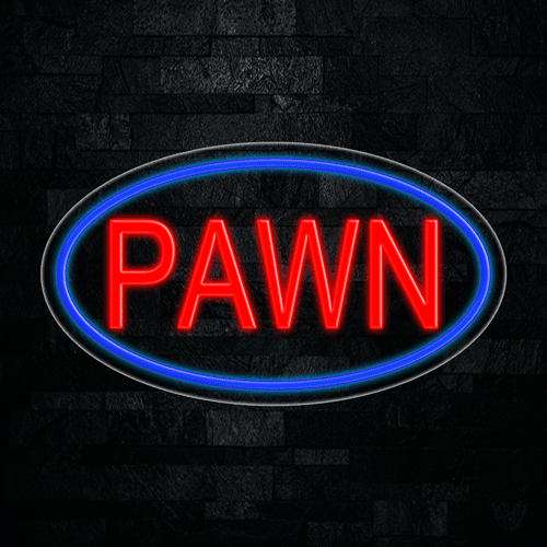 Pawn LED Neon Sign 28"L x 16"H #34263 - Walmart.com