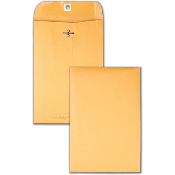 Quality Park Ridge Kraft Clasp Envelopes, 100 Per Box (Quantity ...
