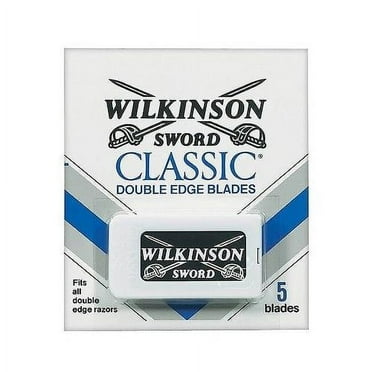 Wilkinson Sword Razor Blades, Double Edge, Classic Stainless Steel, 100 ...