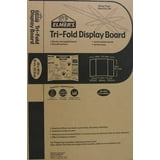 Elmer's Tri-Fold Self-Standing Project Display Board, 36"x48", Black, 1 ...