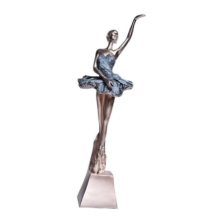 Modern Ballet Dancer Figurine Crafts Gift Polyresin Elegant Art ...