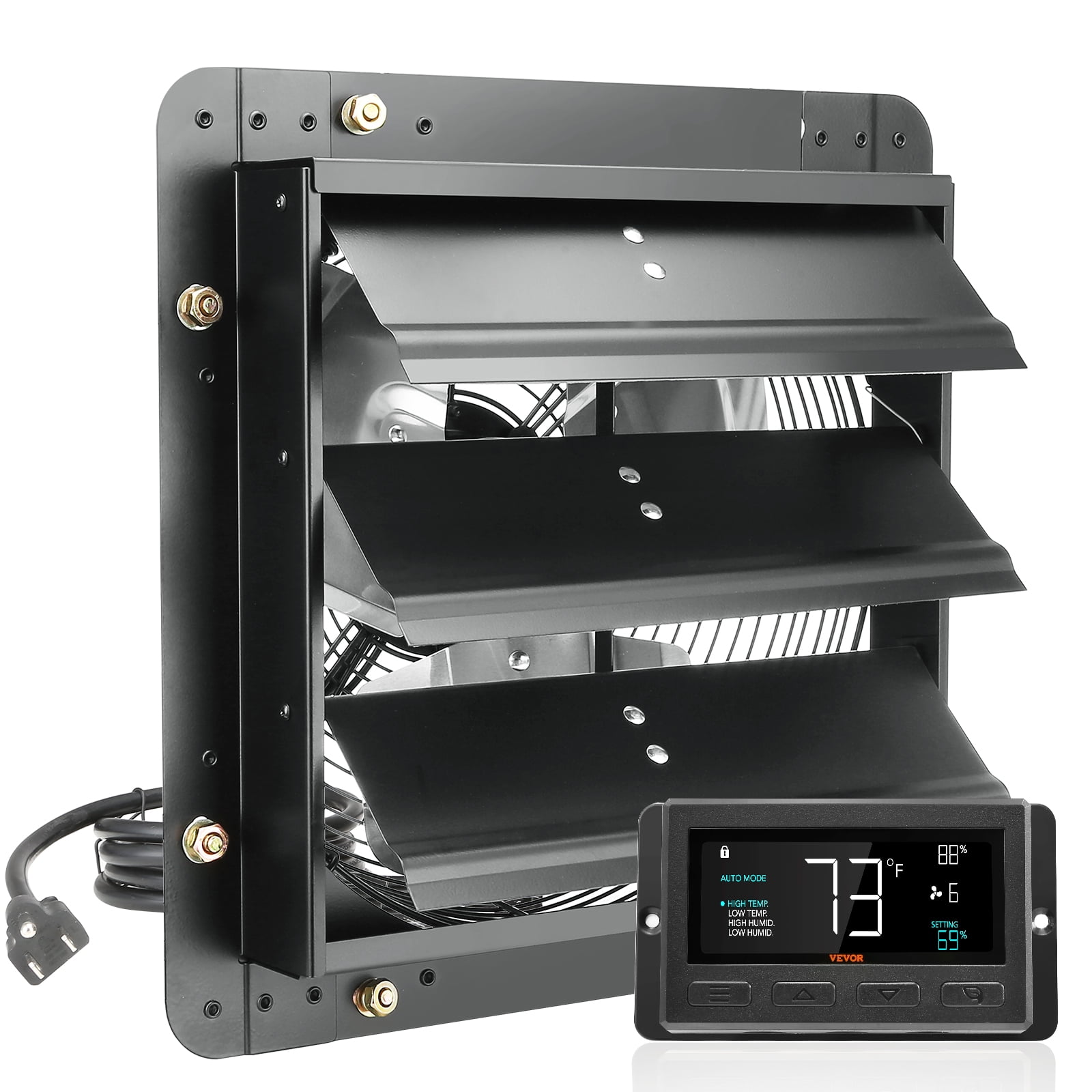 Click here for Vevor Shutter Exhaust Fan  12 With Temperature Hum... prices