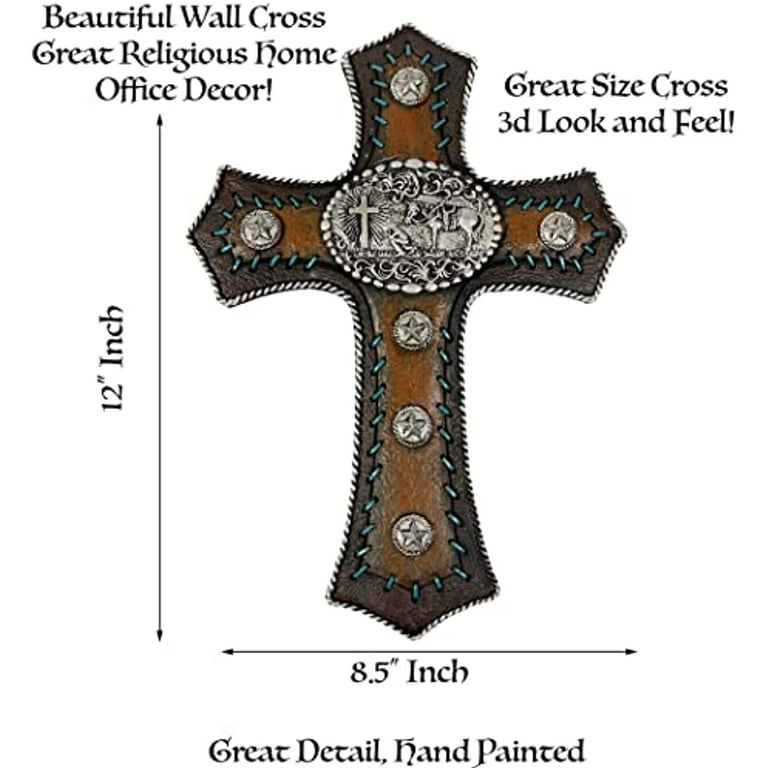 Large Silver Wall Cross