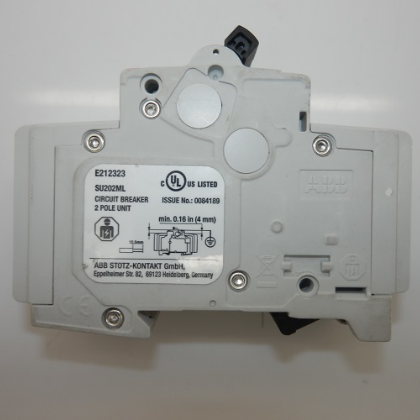 ABB 2 Pole Unit 10A Circuit Breaker SU202ML-K - Walmart.com