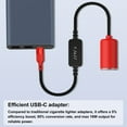 J&D USB-C To 12V Car Cigarette Lighter Converter, 18W Power Cable for ...