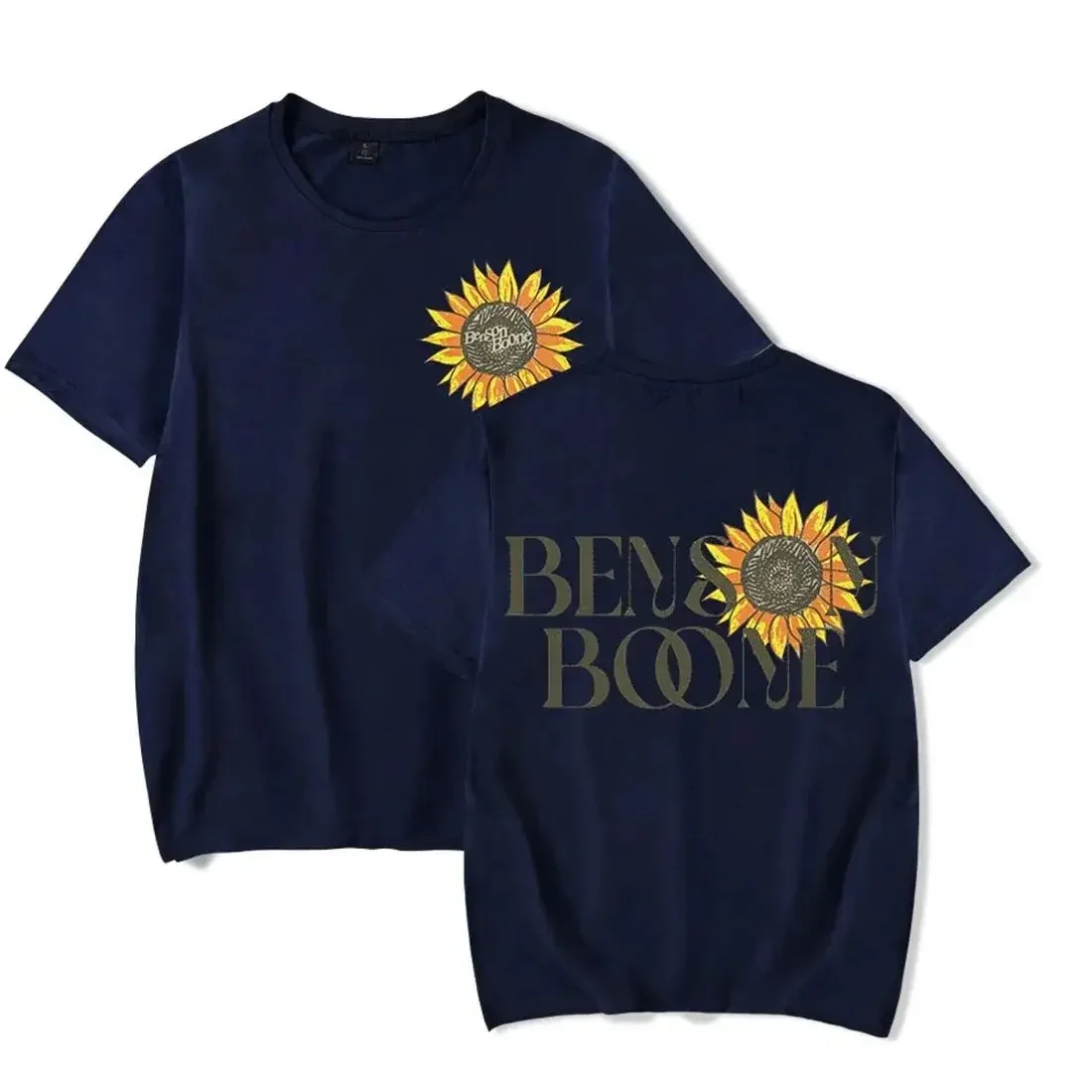 Click here for Unbranded Benson Boone Sunflower Tee Merch Crewnec... prices