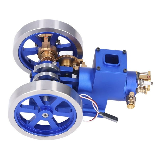 Experimento físico, mini motor de combustión interna, instrumento de ...