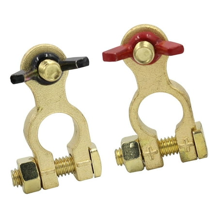 Positive and Negative Terminal Clamps, Terminal Connectors Disconnect ...