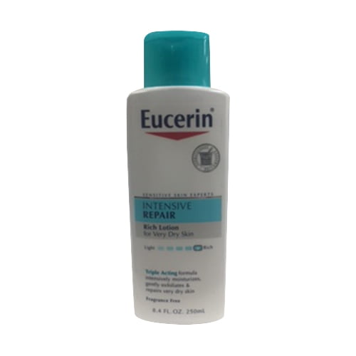 Eucerin Plus Intensive Repair Moisturizing Body Lotion, 8.4 Oz ...