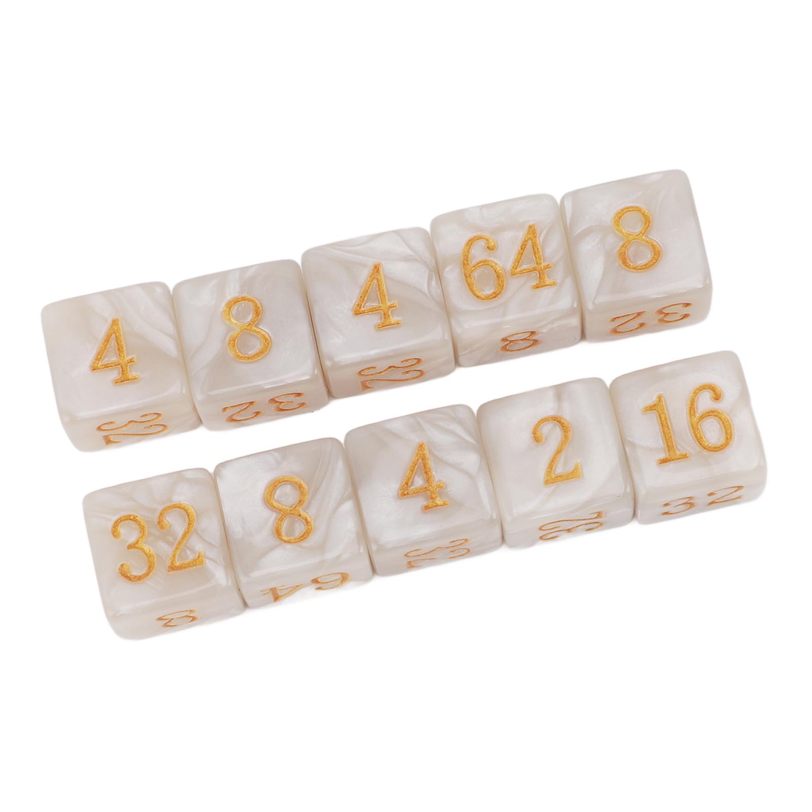 Dados Numéricos de Plástico Cubos de Dados Portátiles Ligeros de Seis ...