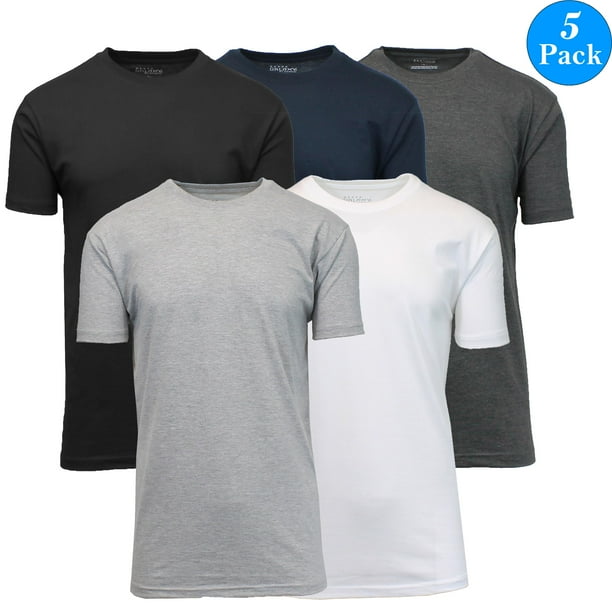 Gbh Gbh Mens And Big Mens Short Sleeve Crew Neck Brushed Cotton T
