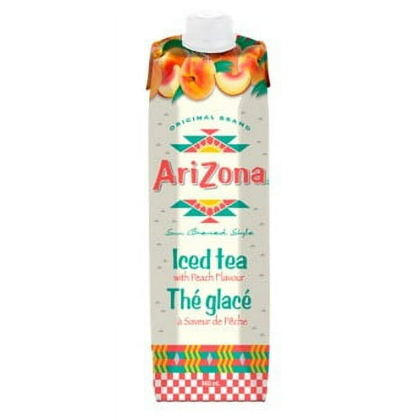 ARIZONA PEACH ICED TEA, 12x960ML - Walmart.ca