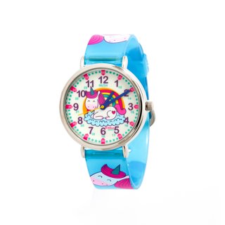 Wonder Nation Unicorn LCD Watch with Rainbow Sliding Charm - WN4292WM ...
