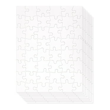Print-A-Puzzle - Pre-perforated, Printable, Blank Puzzle Paper - 8.5 ...