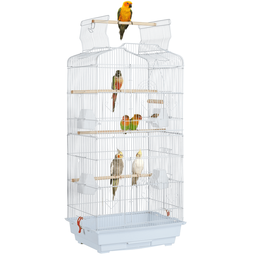 Click here for Yaheetech 41h Open Top Metal Bird Cage Large Parro... prices