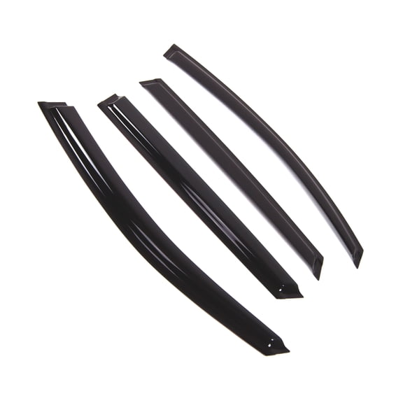 Tuningpros WD2-226 Outside Mount Window Visor Deflector Rain Guard Dark ...