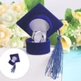 CEORPER Practical Bachelor Cap Shape Rings Storage Organizers Rings ...
