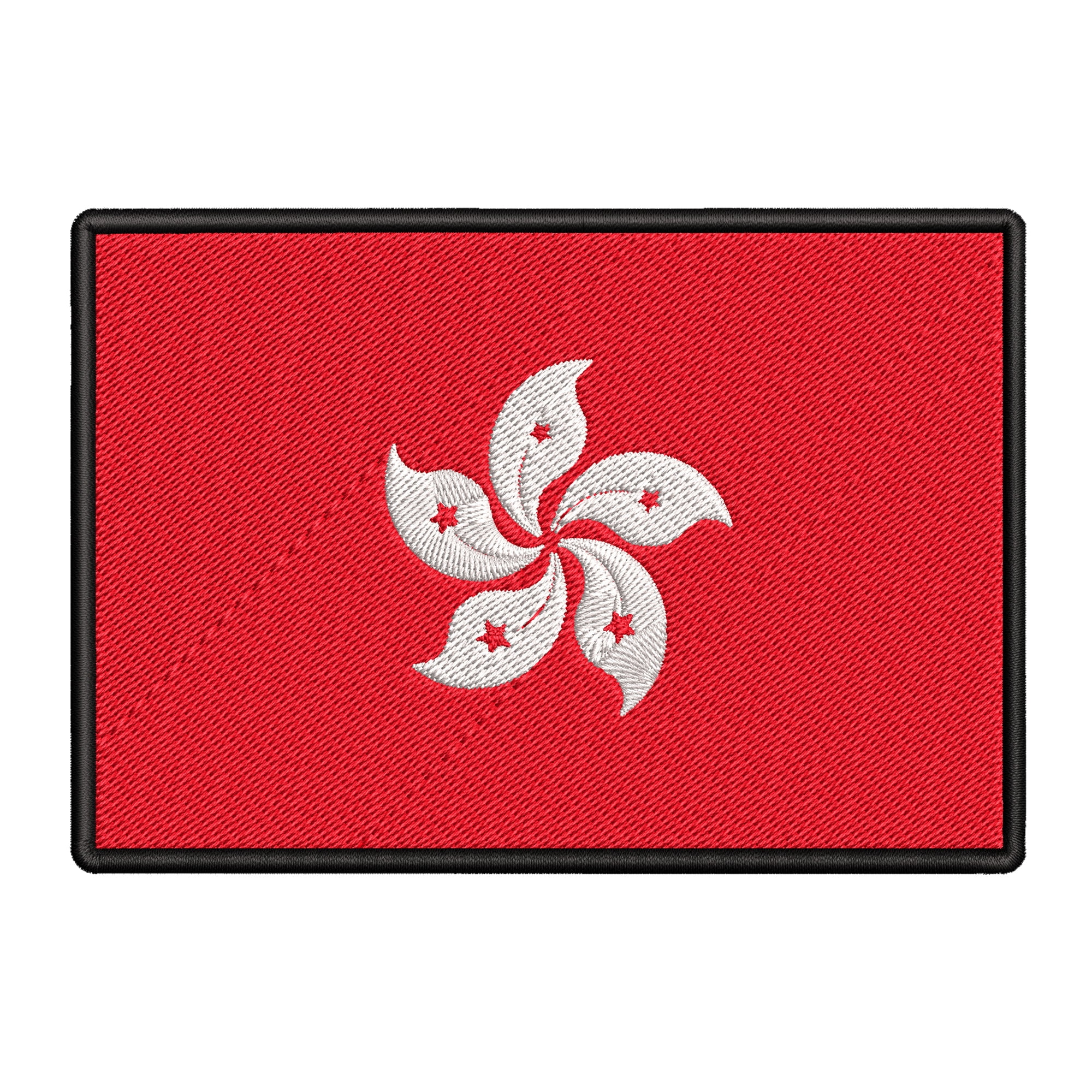 Hong Kong Flag Embroidered Iron-on Patch - Walmart.com