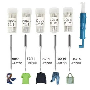 10 PCS Genuine Singer Jean and Denim Sewing Machines Needle 2026 Size ...