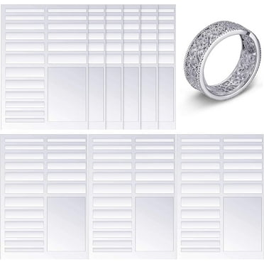 16Pcs Ring Size Adjuster Invisible Clear Ring Sizer Jewelry Fit Reducer ...