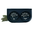 Auto Meter 2" 2 Gauge Console, Oil/Water, Mechanical, Black - Walmart.com