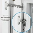 Trianu Window Restrictor Latch, Stainless Steel Window Wind Hook ...