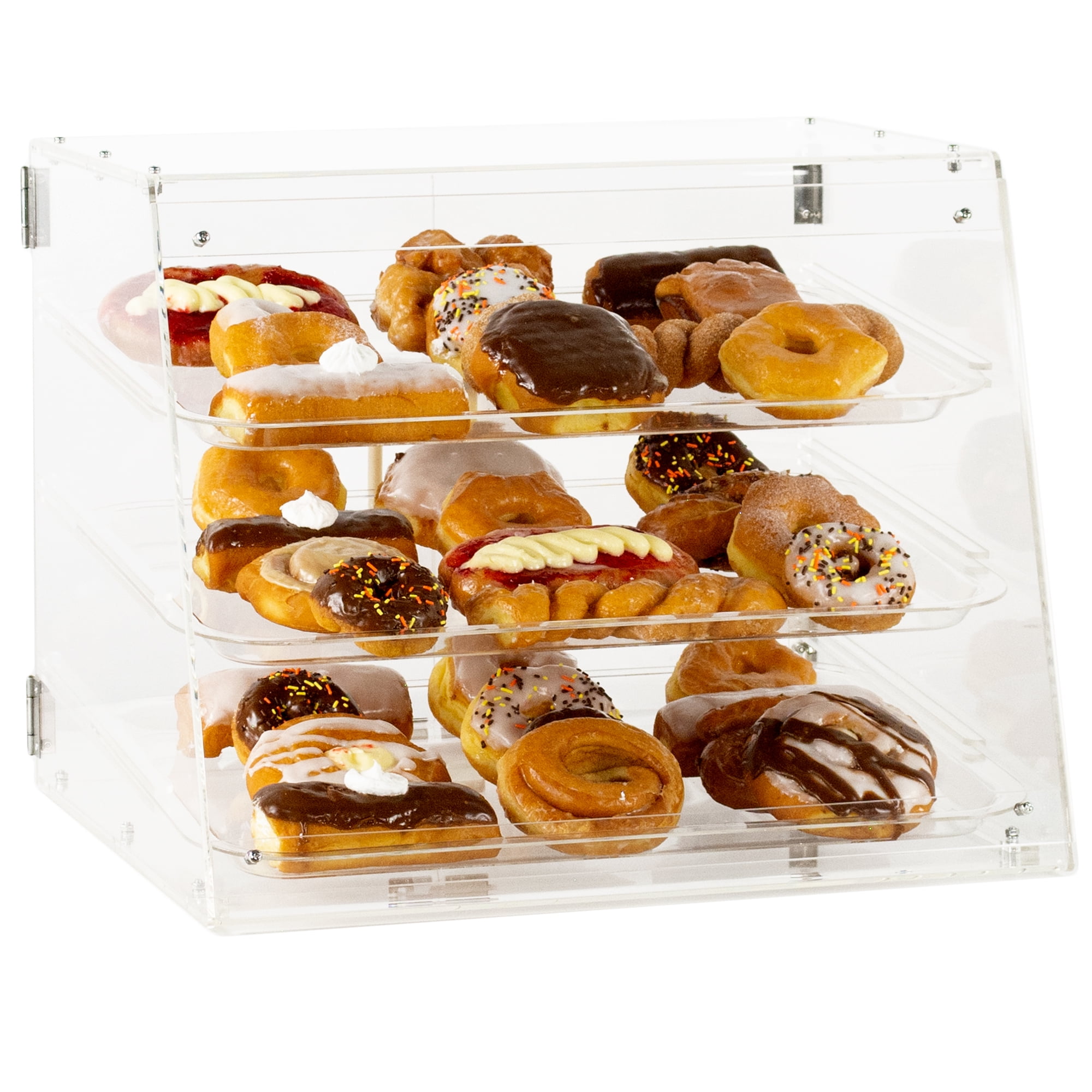 VIVO 3 Tray Acrylic Display Case, 21 x 17 x 16 inch, Countertop Display ...
