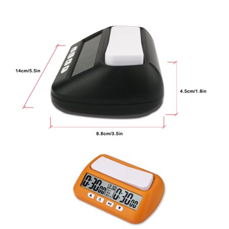 Chess Clock Compact SizeBattery-operated Professional Digital Count Up ...