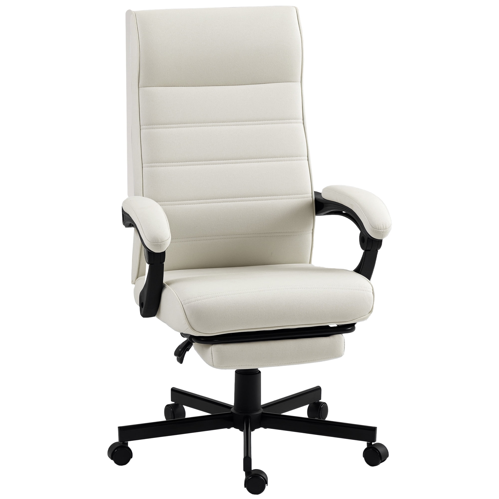 Click here for Vinsetto High-Back Office Chair Linen Computer Des... prices