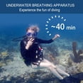 2l Scuba Diving Tank Equipment Provide 40 Minutes Breath, Portable Dive ...