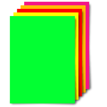 Pacon® Heavy Poster Board, 22" x 28", Neon Colors, Pack of 25 - Walmart.com