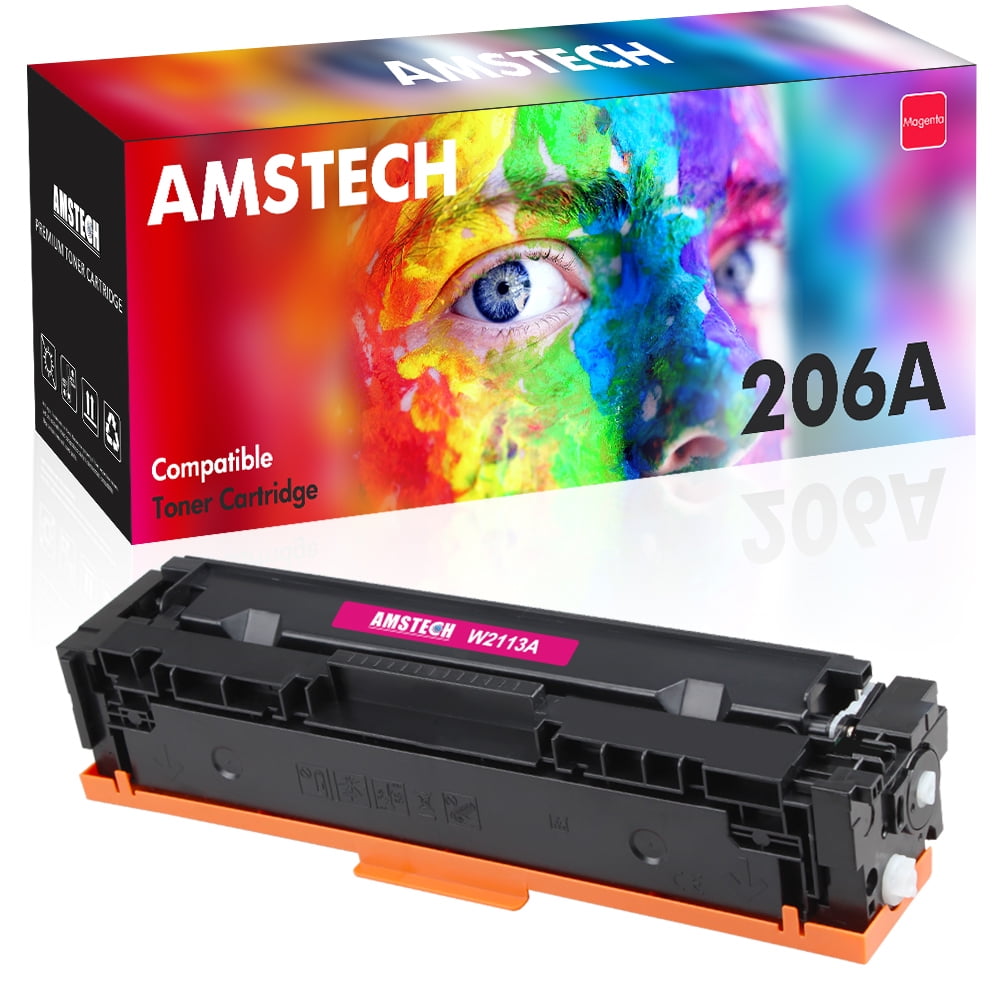 Amstech 1-Pack Compatible Toner for HP 206A W2113A LaserJet Pro M255dw ...