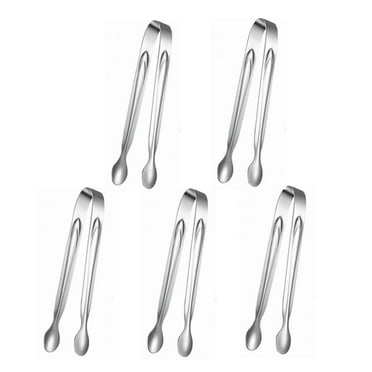Thyme & Table High Carbon Stainless Steel Barware Cocktail Ice Tongs ...