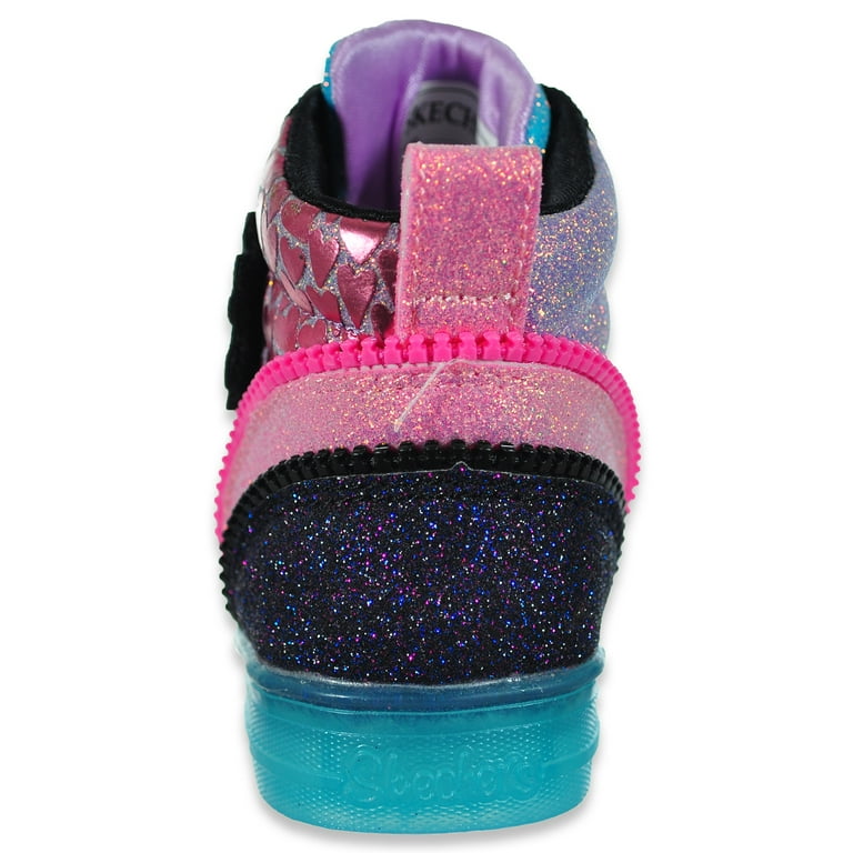 Pink High Top Sneakers Girls
